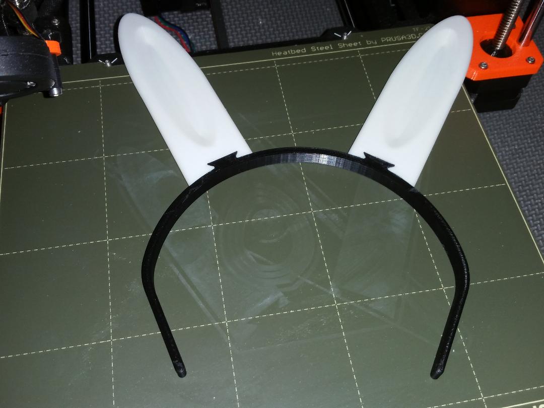 Easter Bunny Party Mask by 1nvadertim | Download free STL model ...
