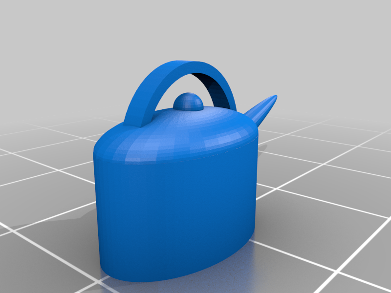 Miniature Copper Kettle by nath042 | Download free STL model ...
