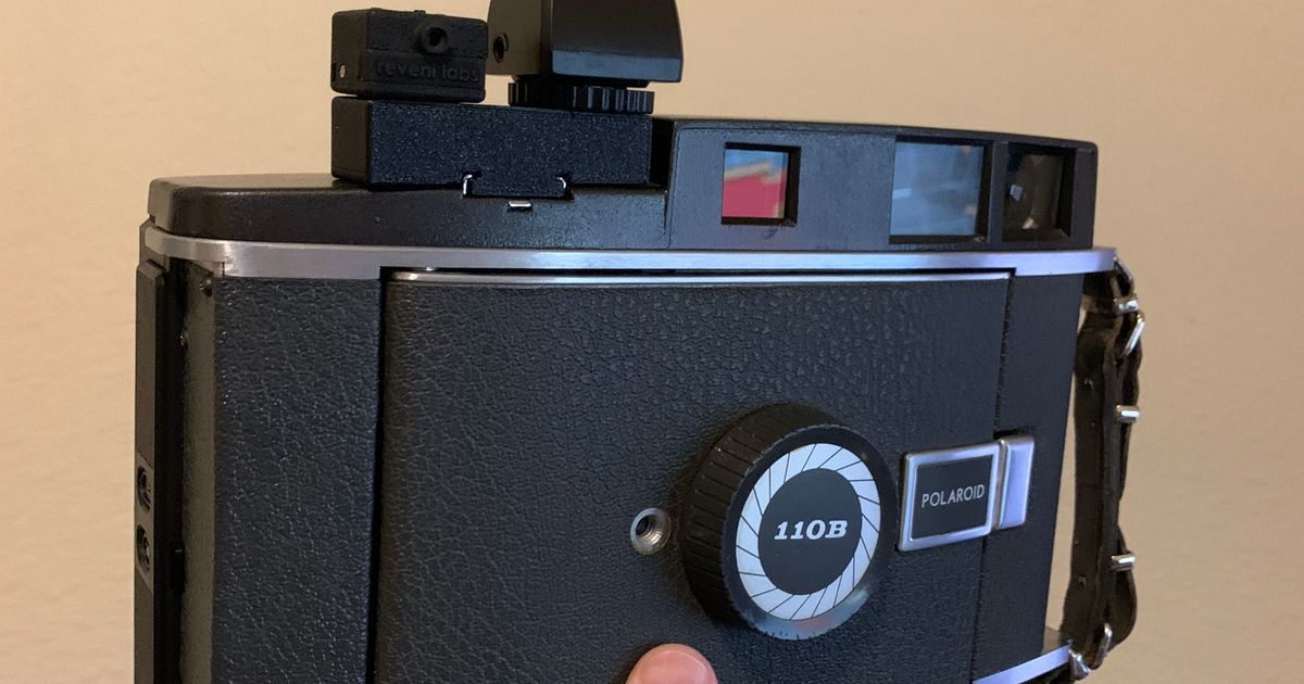 Polaroid 110a/b dual shoe by Acroanesthesia | Download free STL model ...