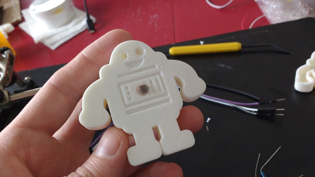 Electronic Bot Laser Gallery Game by justbennett | Download free STL ...