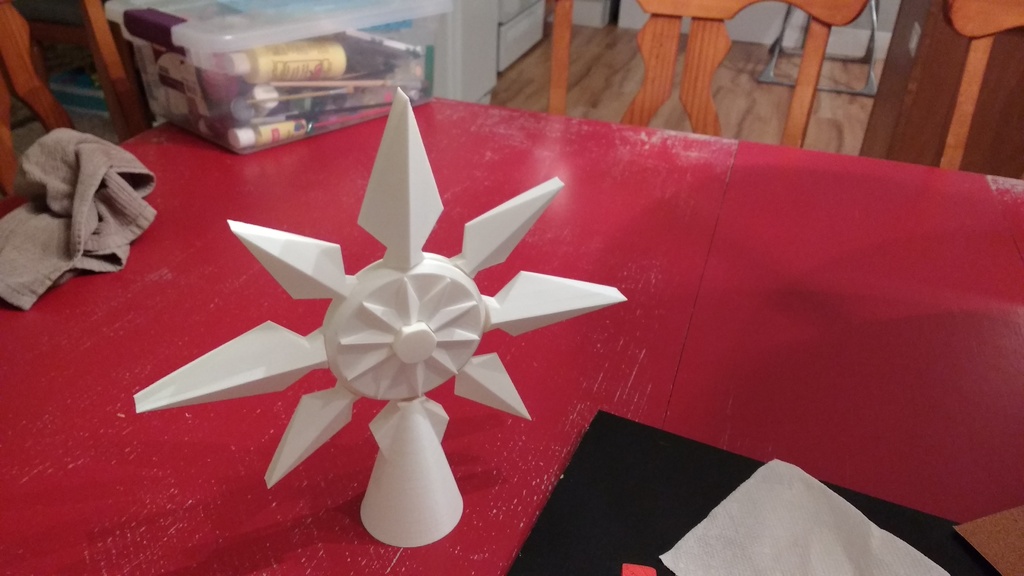 Modular Star Tree Topper by justbennett | Download free STL model ...