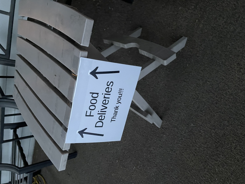 Contact-less food delivery sign (OpenSCAD Customizer) by Nem | Download ...