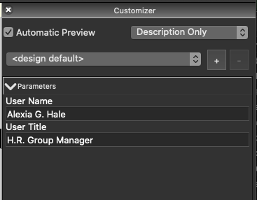 Customizable magnetic nameplate (OpenSCAD Customizer) by Nem | Download ...