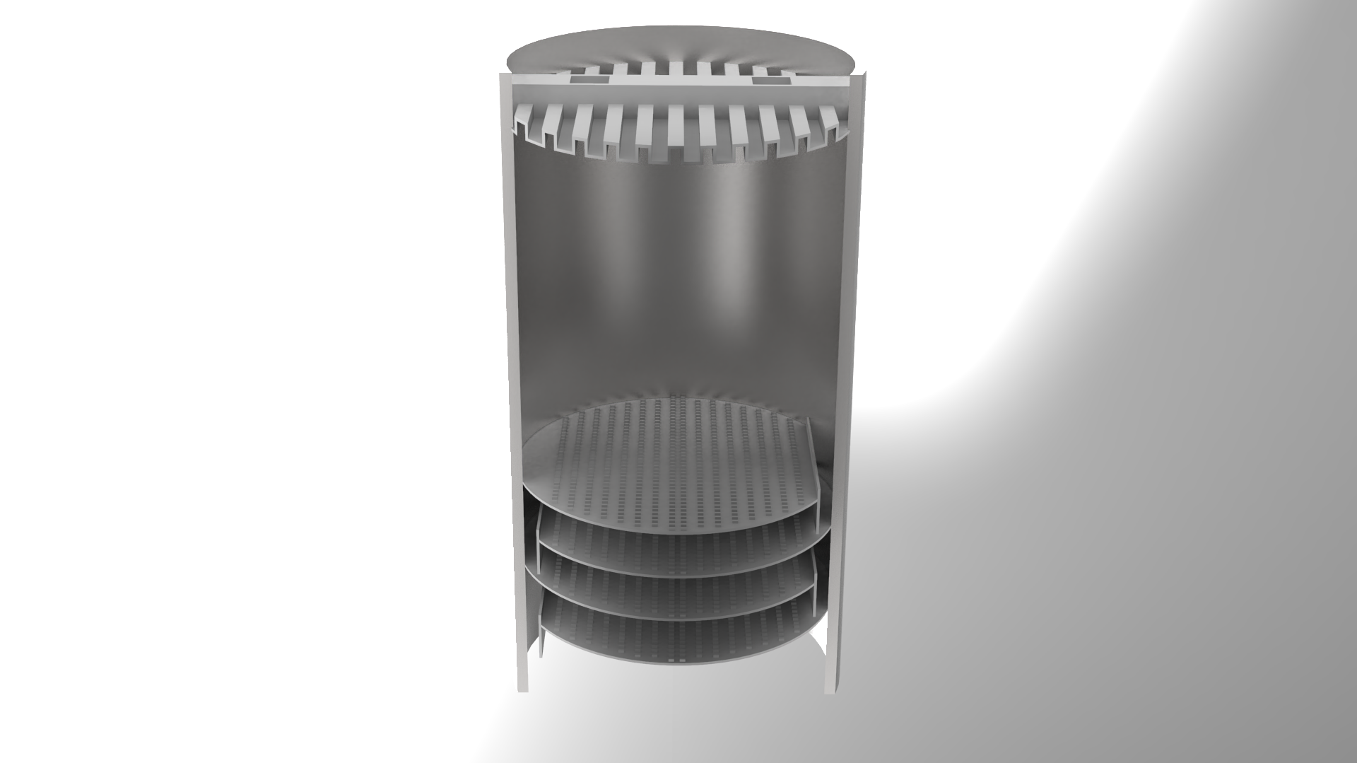 Distillation Rectifier Column by Trinova Labs | Download free STL model ...
