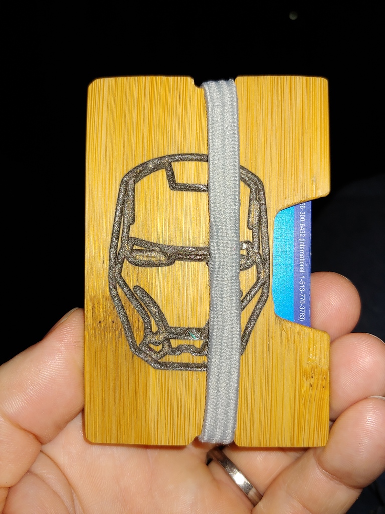 2D/3D Parametric Slim Wallet for 3D Printer/CNC Router/Laser by MRedmon ...