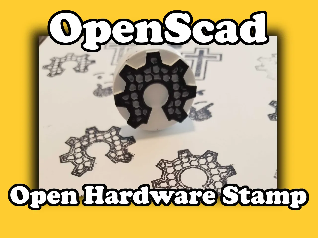 Open Hardware Ink Stamp by iqless | Download free STL model ...