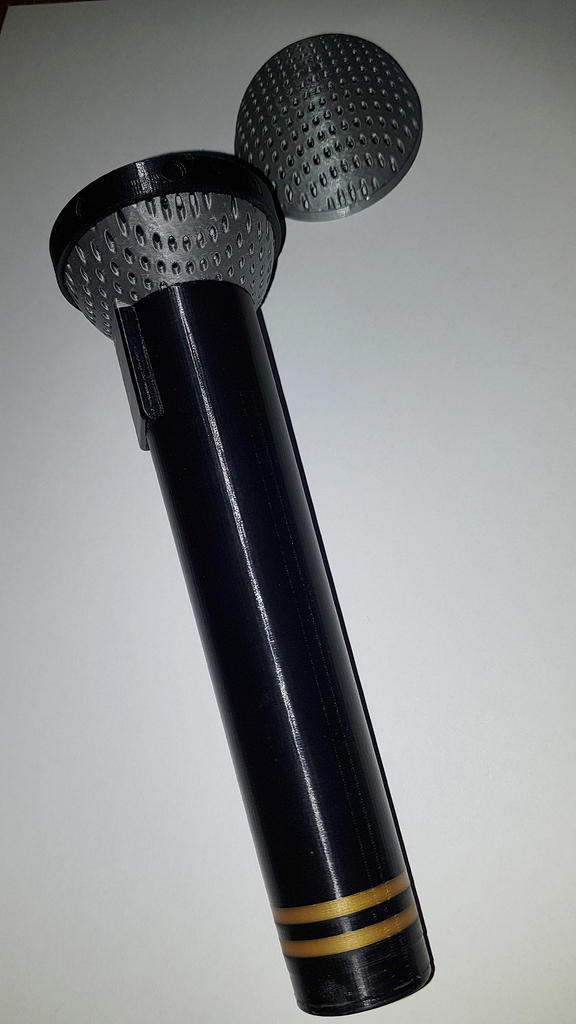 Toy Microphone by kulfsson | Download free STL model | Printables.com
