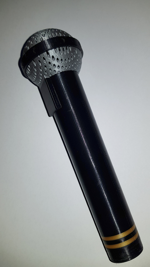 Toy Microphone by kulfsson | Download free STL model | Printables.com