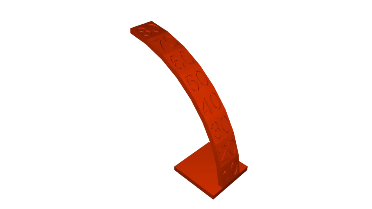 overhang test by ilikeapples12 | Download free STL model | Printables.com