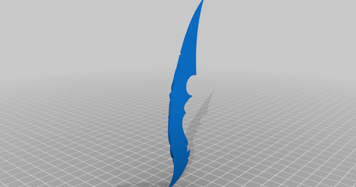 Valorant: Ruin Dagger by Lolgiggles21212 | Download free STL model ...