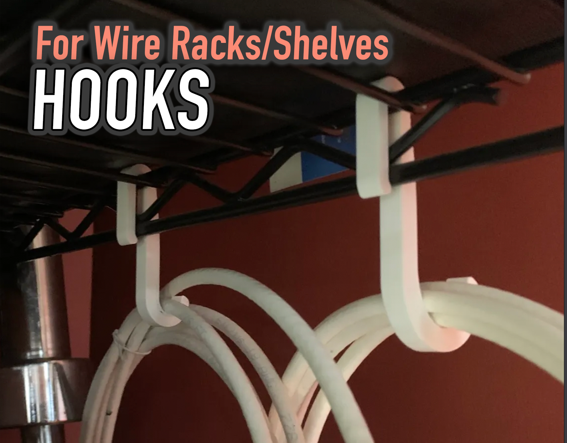 Wire Shelf Hooks by K2_Kevin | Download free STL model | Printables.com
