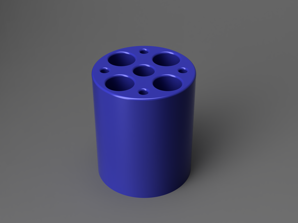 Cylinder Shock Absorber Stand by rk295 | Download free STL model ...
