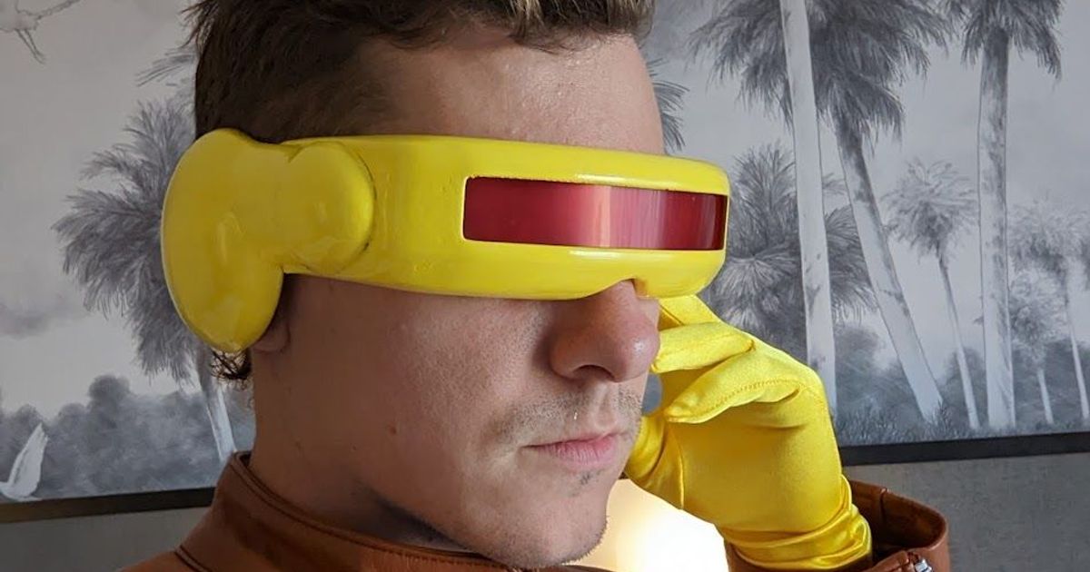 Cyclops Visor by Drewgolas | Download free STL model | Printables.com