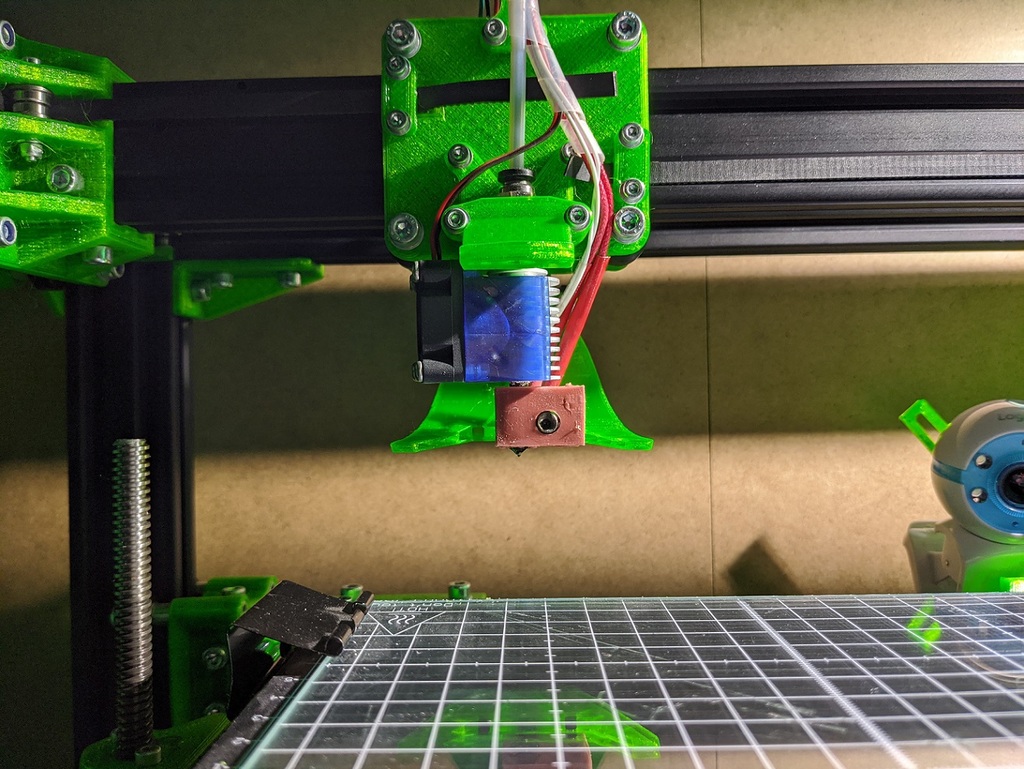 Fan duct replacement for standard C-Bot / D-Bot by Extraball | Download ...