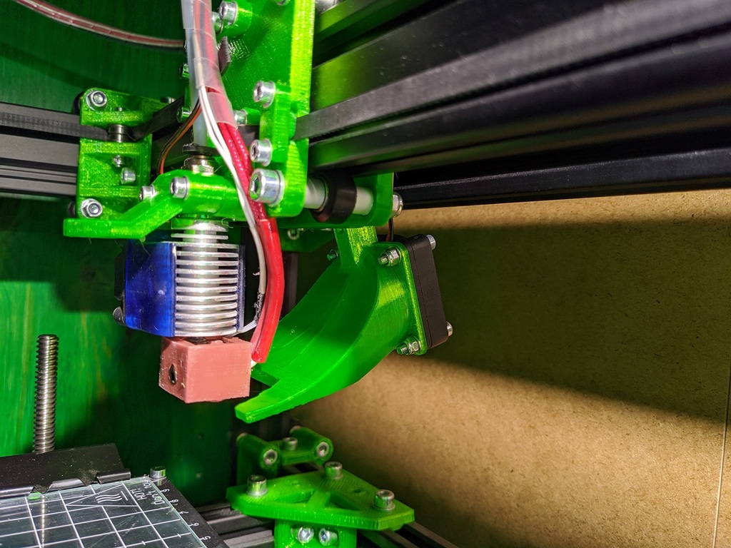 Fan duct replacement for standard C-Bot / D-Bot by Extraball | Download ...