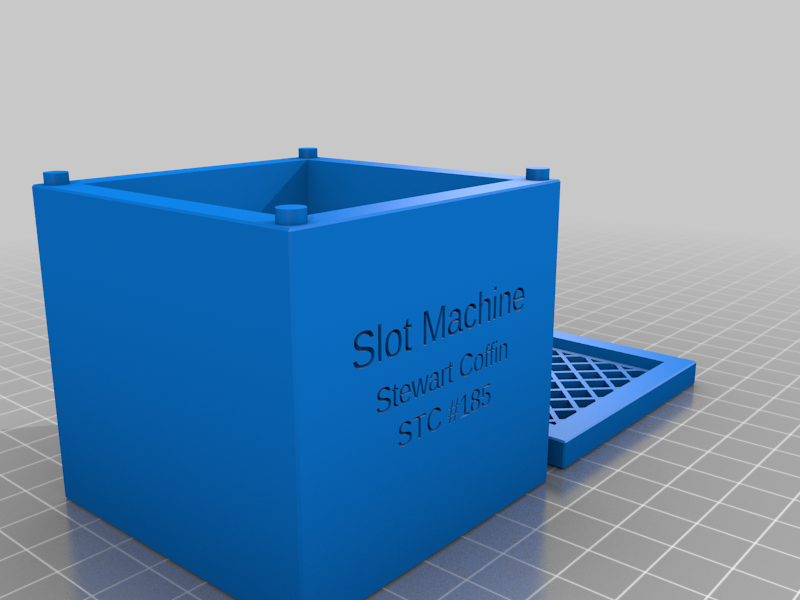 Slot Machine - Packing puzzle by Stewart Coffin (STC #185) by Printable ...