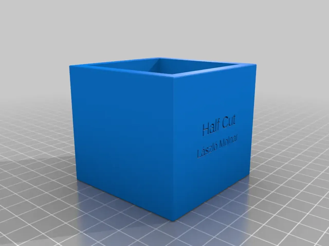 Half Cut - Packing puzzle by László Molnár by Printable Puzzle Project ...