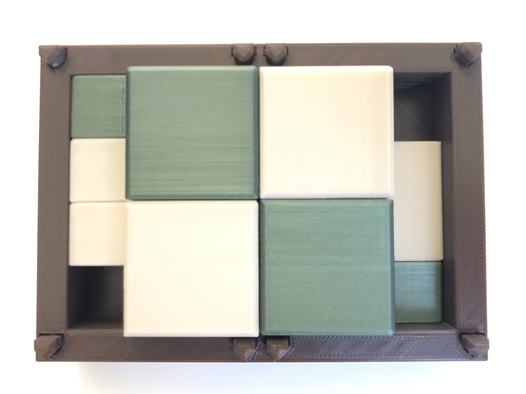Rectangle Block - Interlocking puzzle by Christoph Lohe by Printable ...