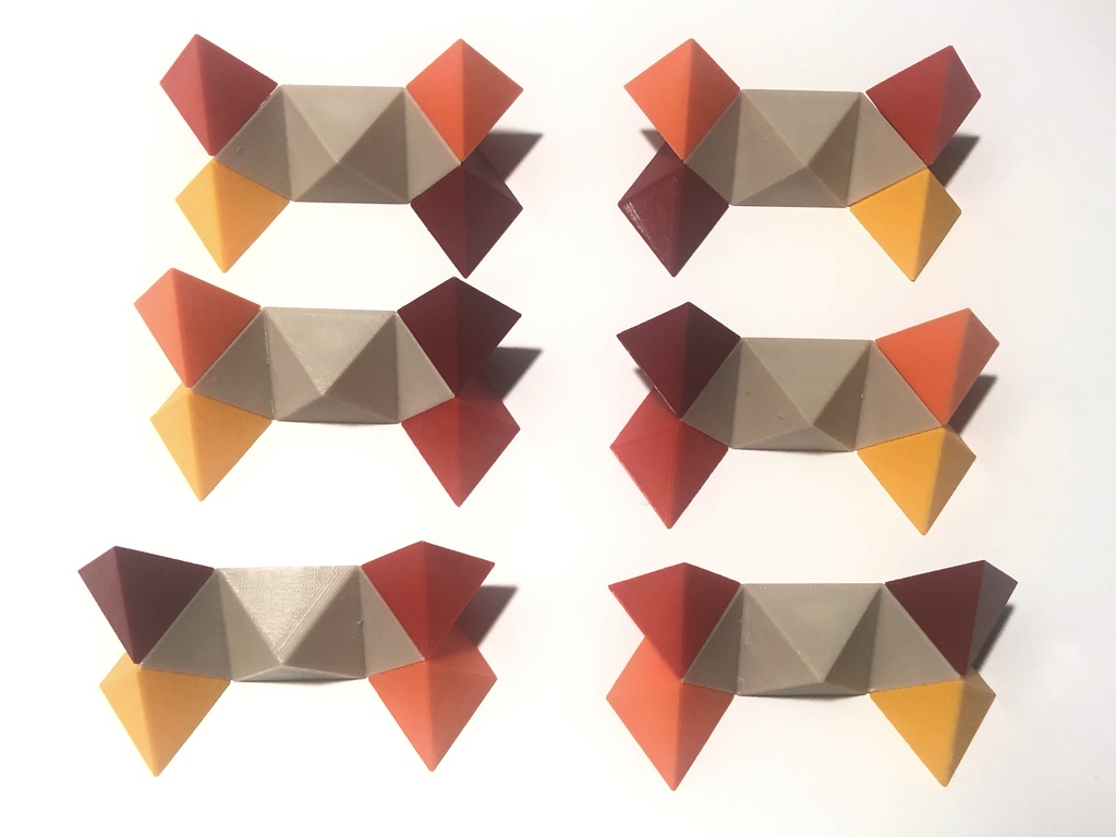 Nova - Interlocking puzzle by Stewart Coffin (STC #8) by Printable ...