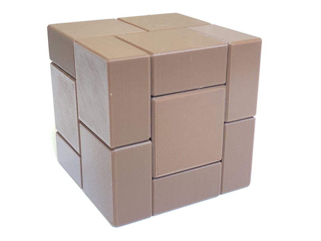 Patio Block - Interlocking puzzle by Stewart Coffin (STC #82) by ...