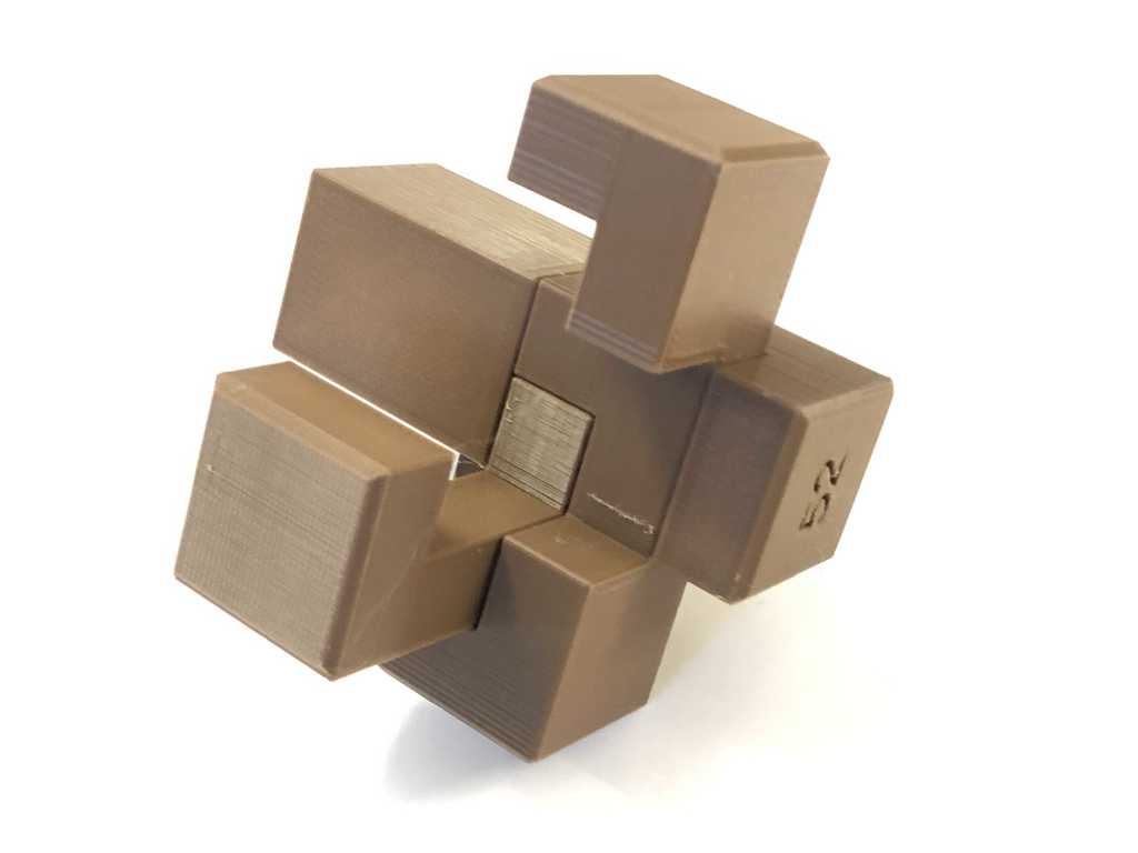 Extensible Burr Set by Printable Puzzle Project | Download free STL ...