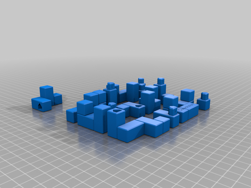 Convolution - Interlocking puzzle by Stewart Coffin (STC #30) by ...