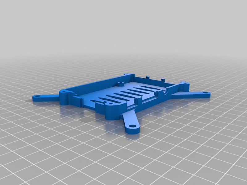 Raspberry Pi 3 Case and Mount by Matthew B | Download free STL model ...