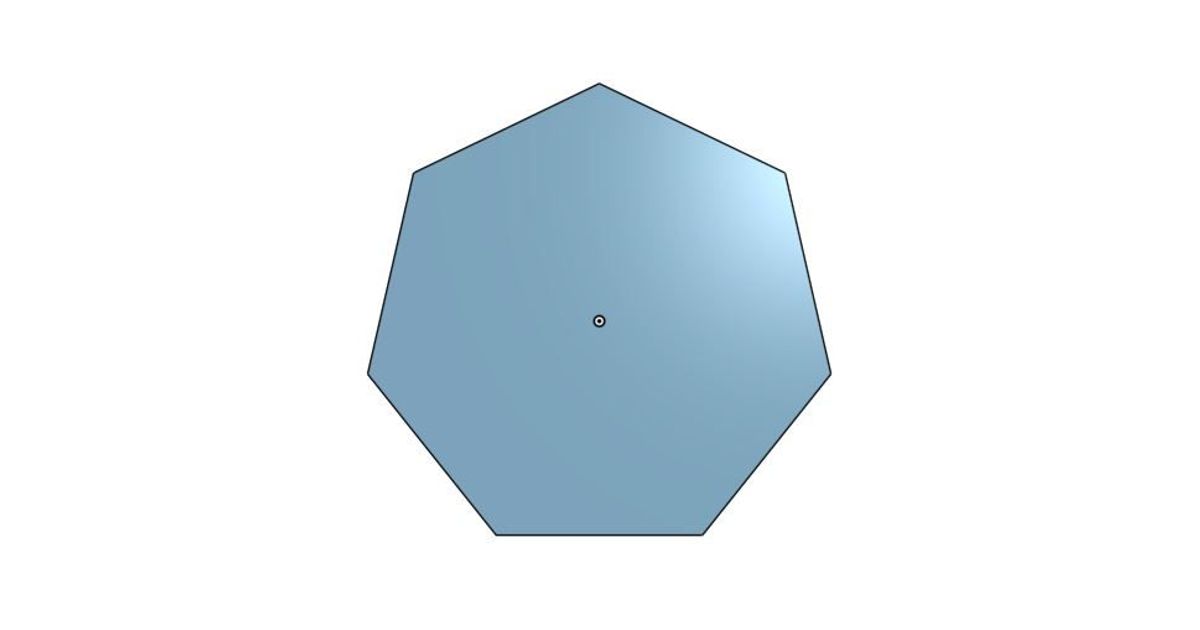 Heptagon by repair3D | Download free STL model | Printables.com