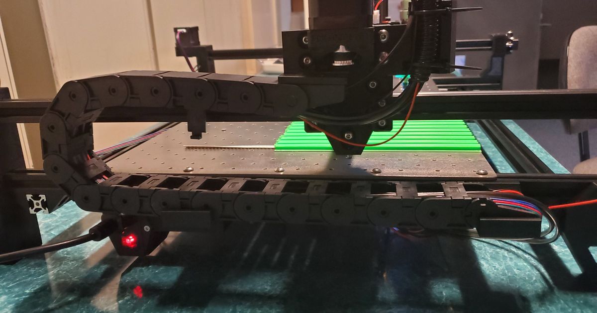 Lumen PnP Y-Axis Drag Chain Mount by qwertymodo | Download free STL ...