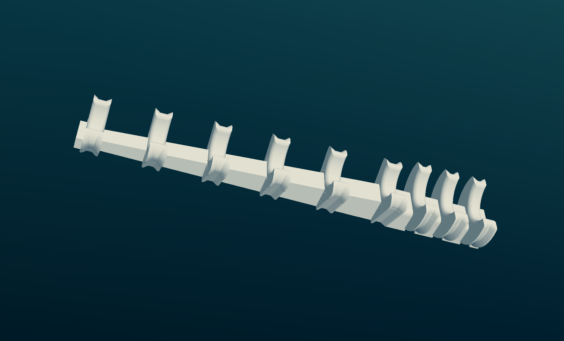 Flexible Cable Reliefs for V-Core 3 by Quark | Download free STL model ...
