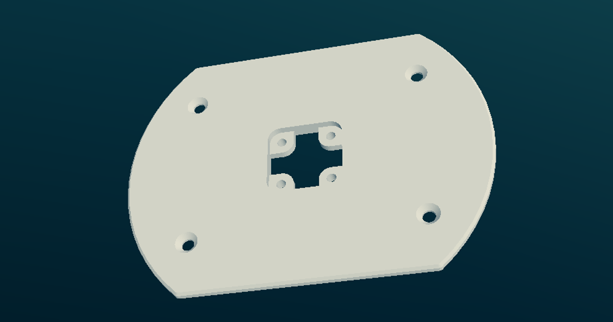 Bushing Plate for Parkside routers by Quark | Download free STL model ...