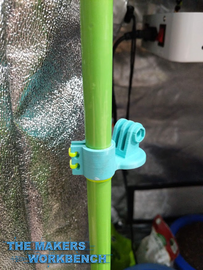 Grow Tent Pole Clamps For Wire Organization, GoPro Mounting, and More ...