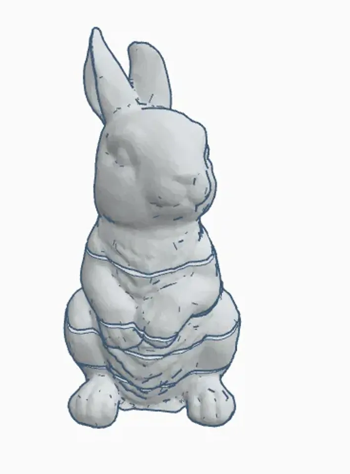 Articulated bunny by 3d printer guy | Download free STL model ...