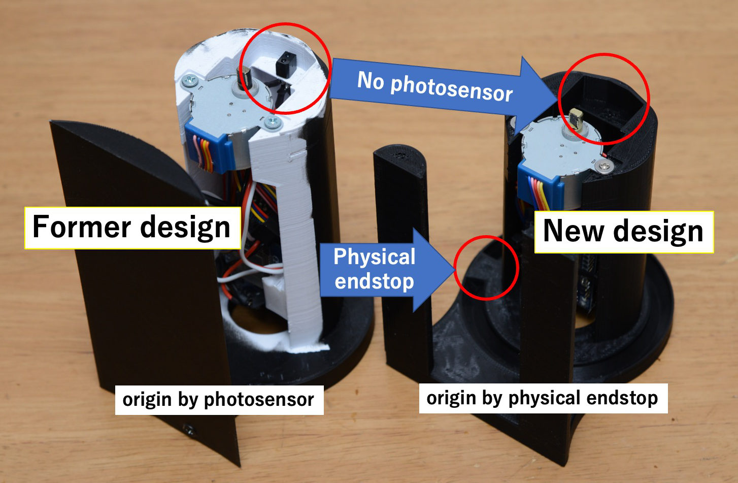 Rotary Digital Clock - origin without sensor by shiura | Download free ...
