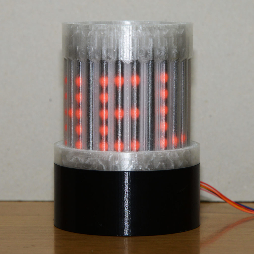 Cylindrical Dot Matrix Display / Marble Elevator by shiura | Download ...