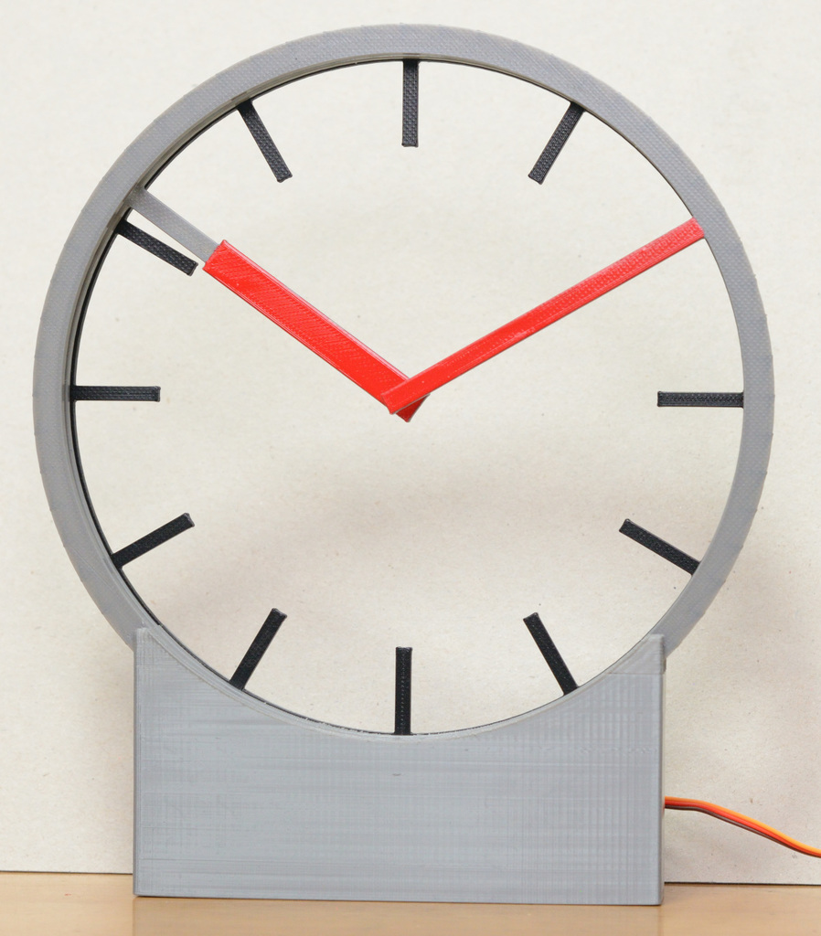 Hollow clock - easy to assemble and operate by shiura | Download free ...