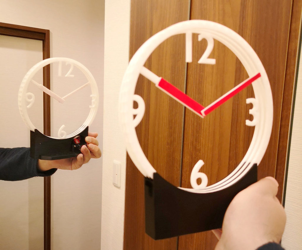 Hollow clock - easy to assemble and operate by shiura | Download free ...