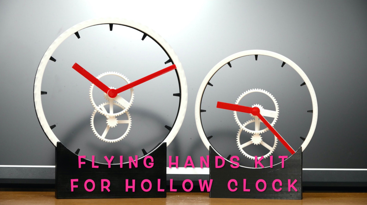 Hollow clock - easy to assemble and operate by shiura | Download free ...
