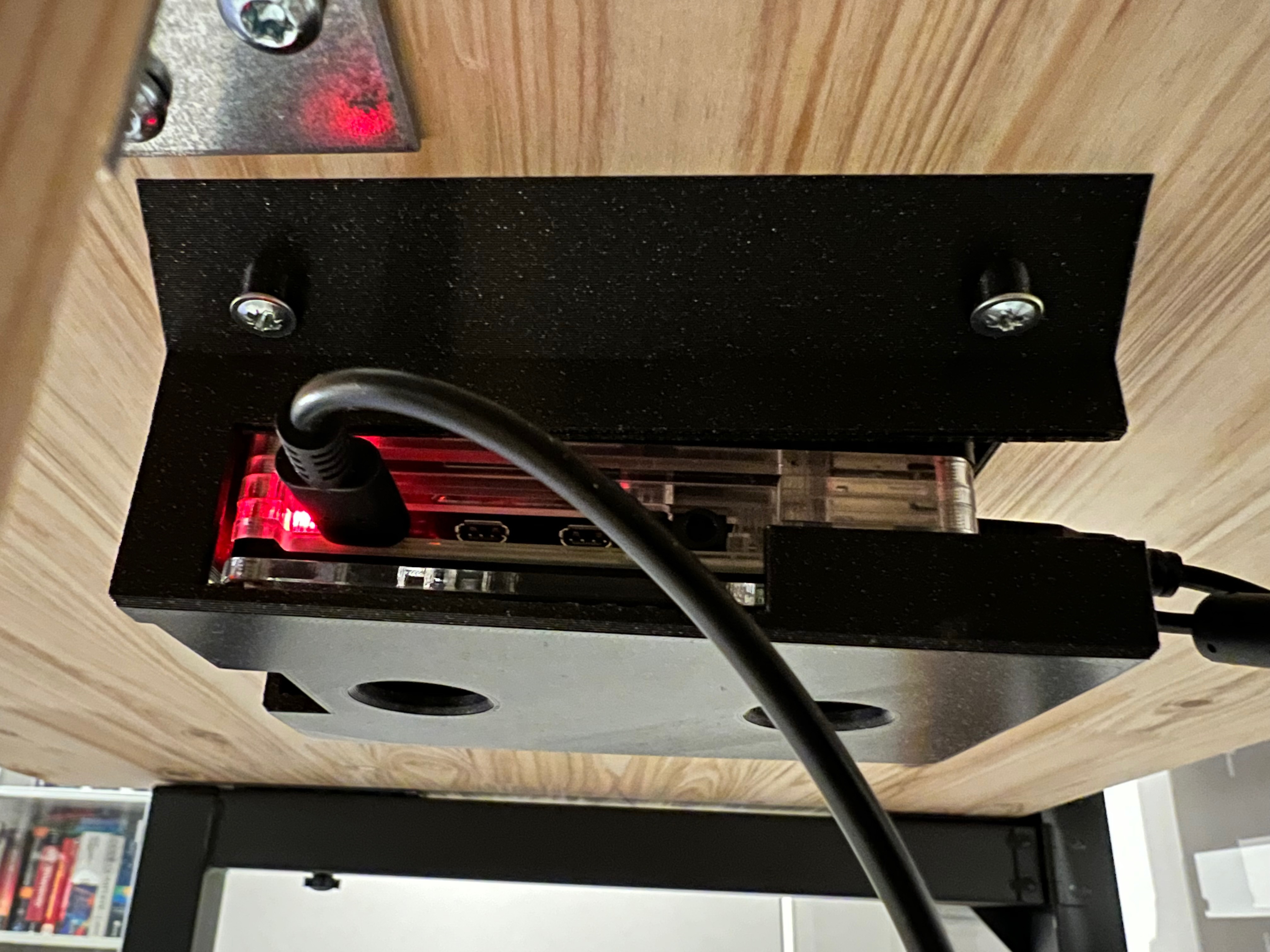 Raspberry Pi Table Undermount Outside Casing by Shamino | Download free ...