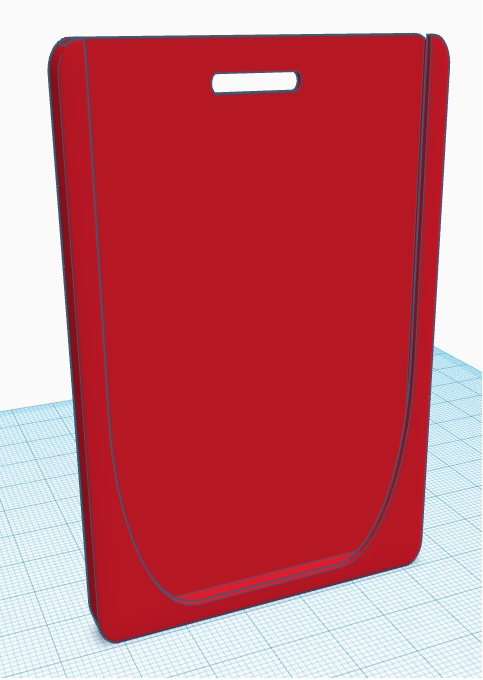 ID Badge Holder by John | Download free STL model | Printables.com