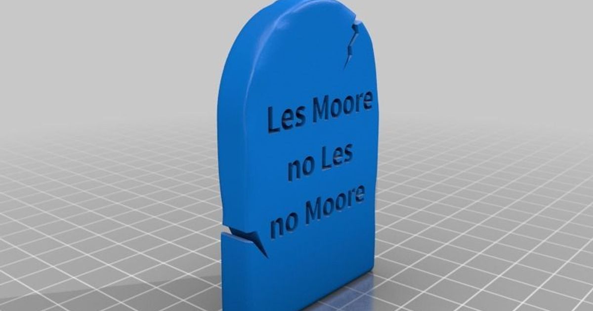Les Moore by Clive Harris | Download free STL model | Printables.com