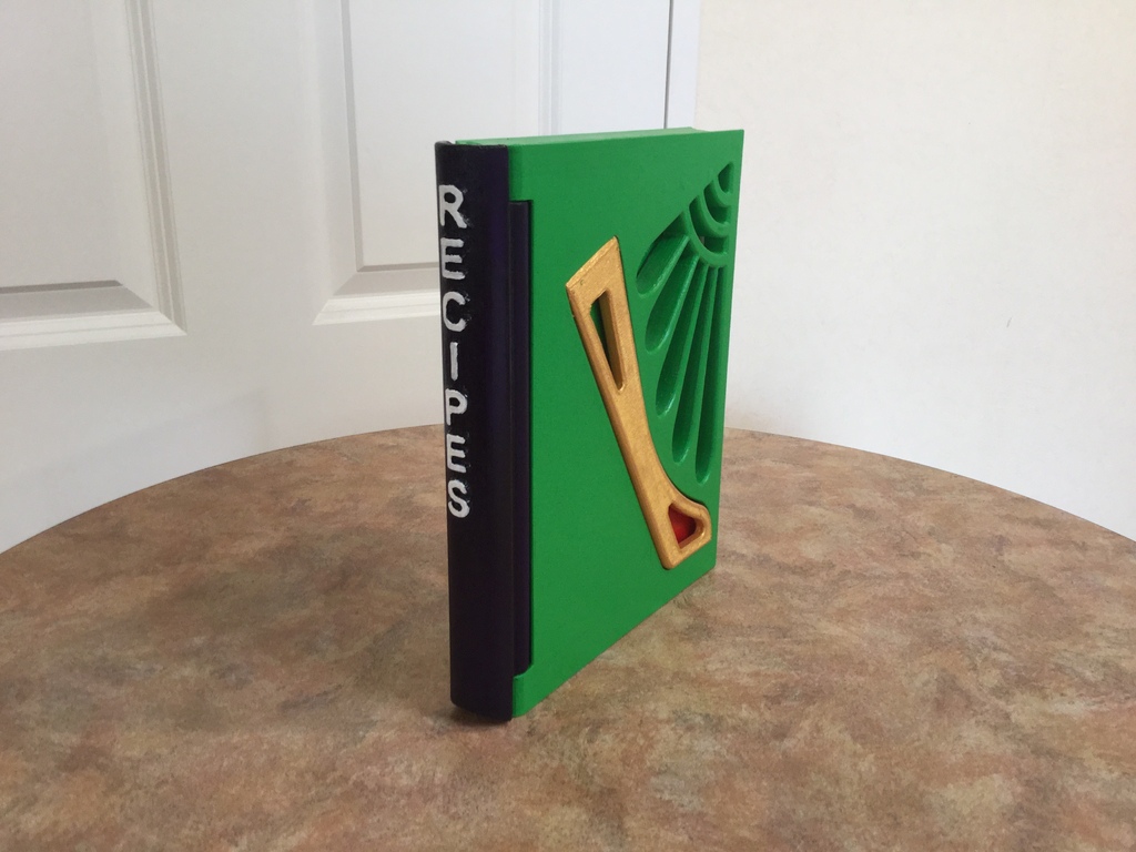 Foldable Book Stand by Clive Harris | Download free STL model ...