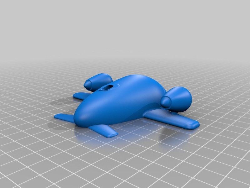 Chubby Jet by Clive Harris | Download free STL model | Printables.com