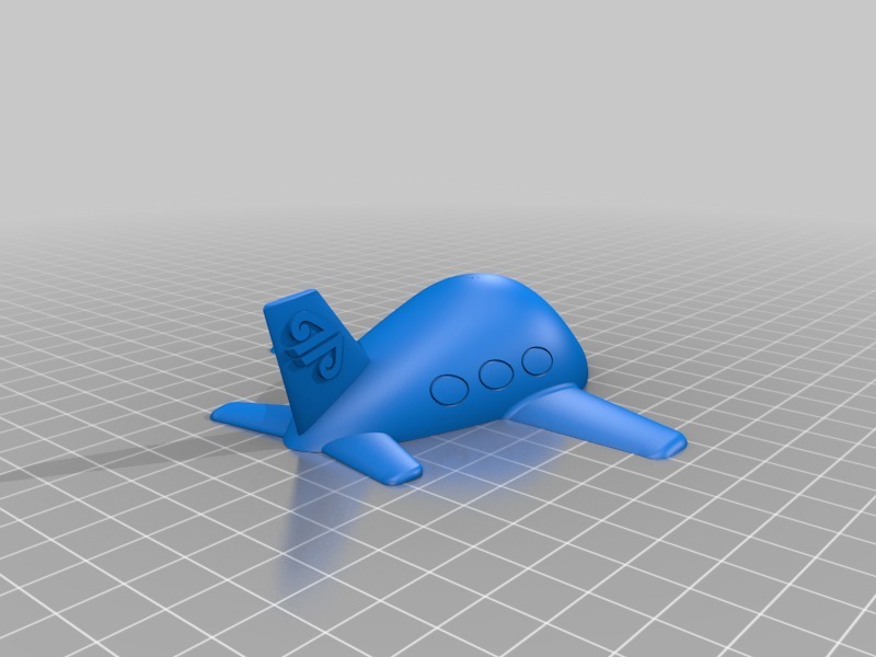 Chubby Jet by Clive Harris | Download free STL model | Printables.com