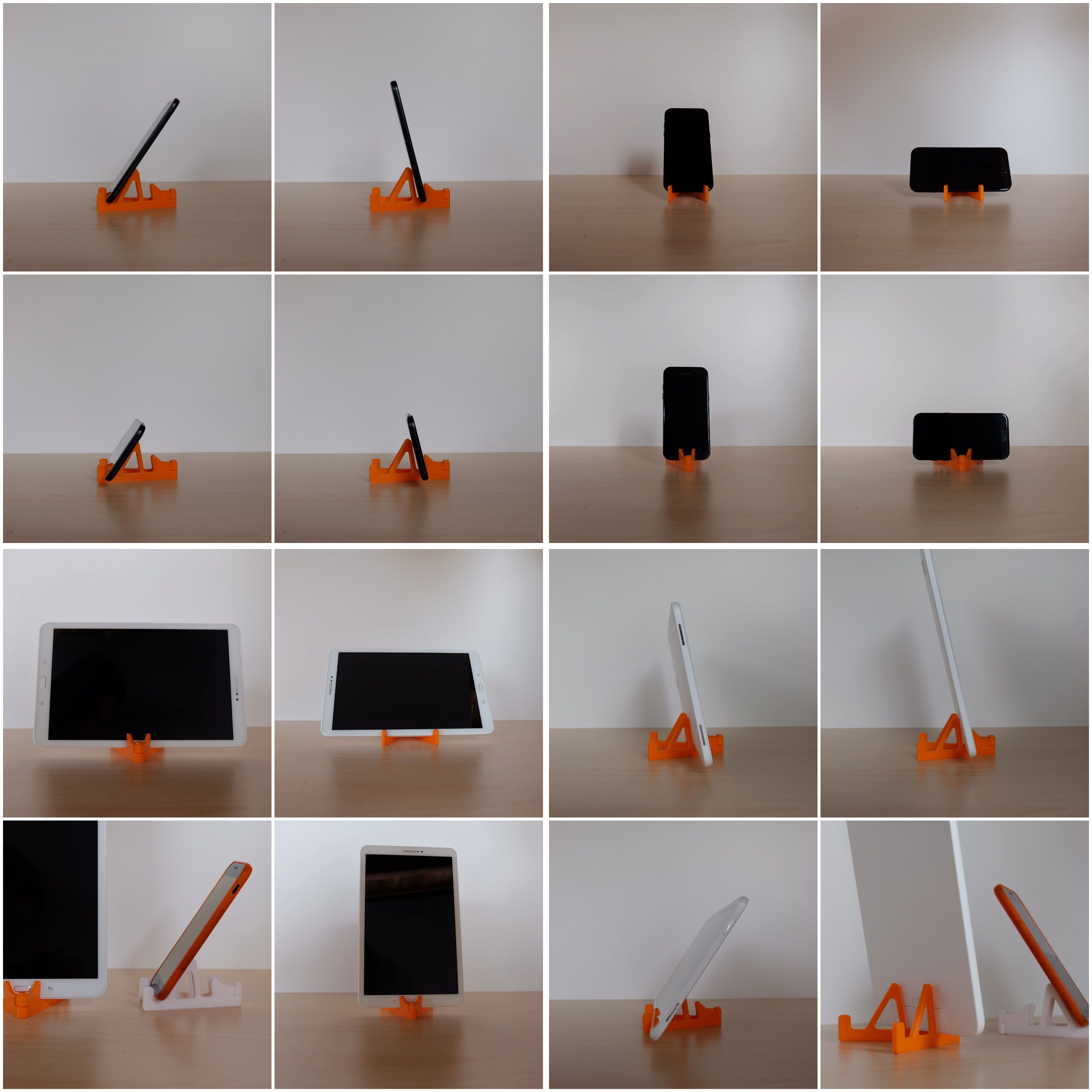 Two Angles Foldable Phone Stand | Print In Place by 3DLUCA | Download ...
