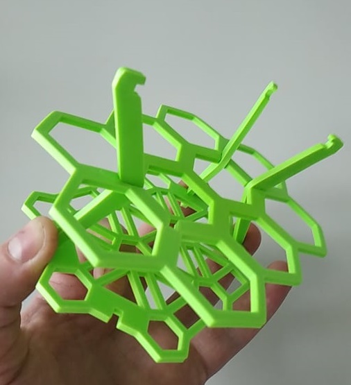 Interlocking tube rack stand (10 x 50 ml) by Baltojikale | Download ...