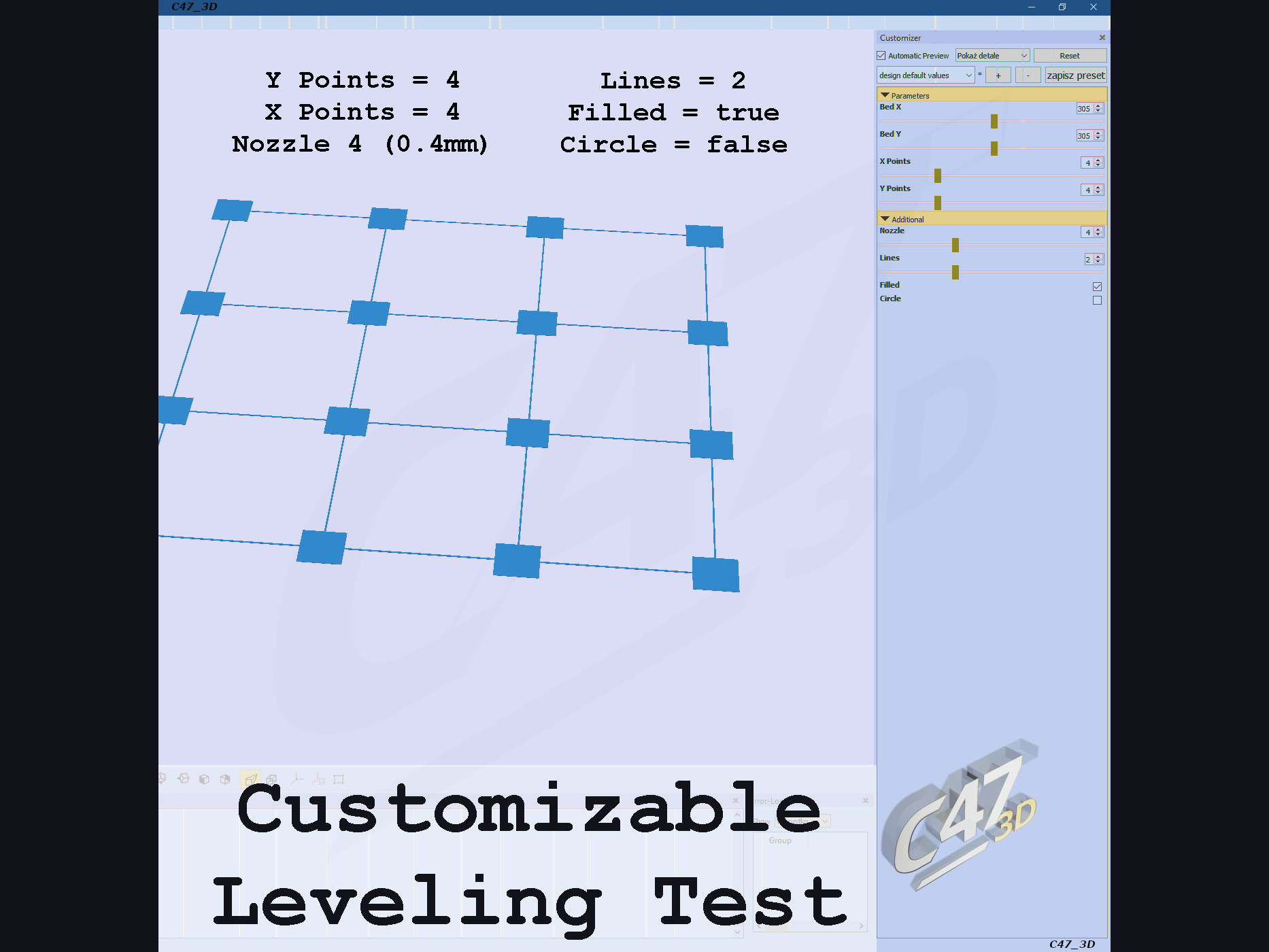 Customizable Leveling Test by C47_3d | Download free STL model ...