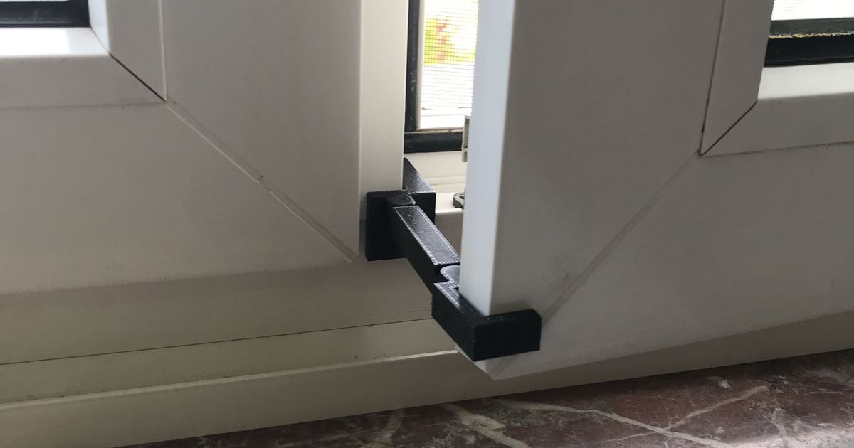 Window blocker / Oscillo battant by Xavier Gillard | Download free STL ...