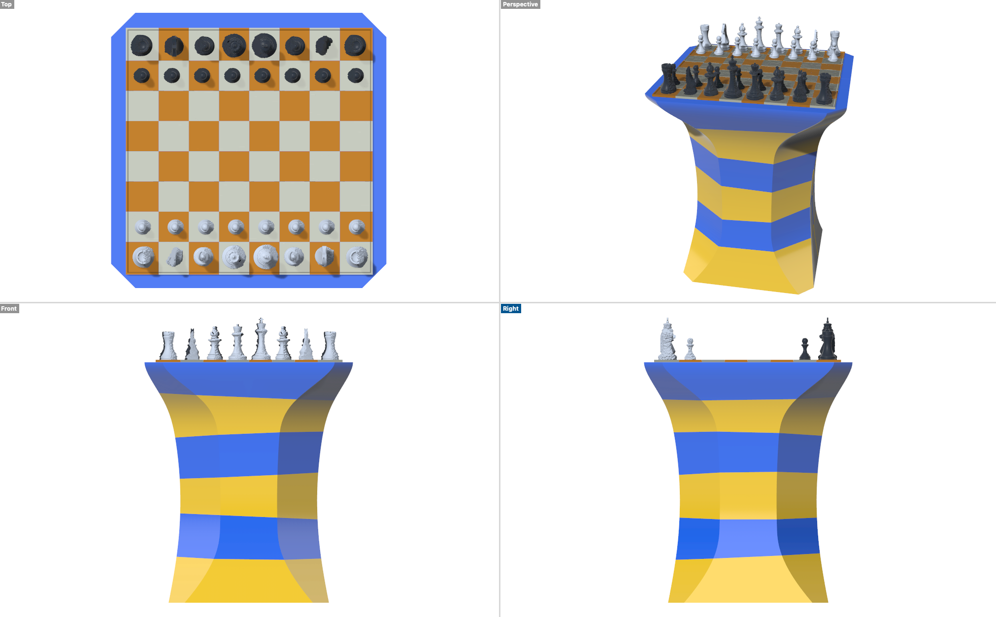 Coffee/Lounge/Game Table (and 3D jigsaw) by Martin_au | Download free ...