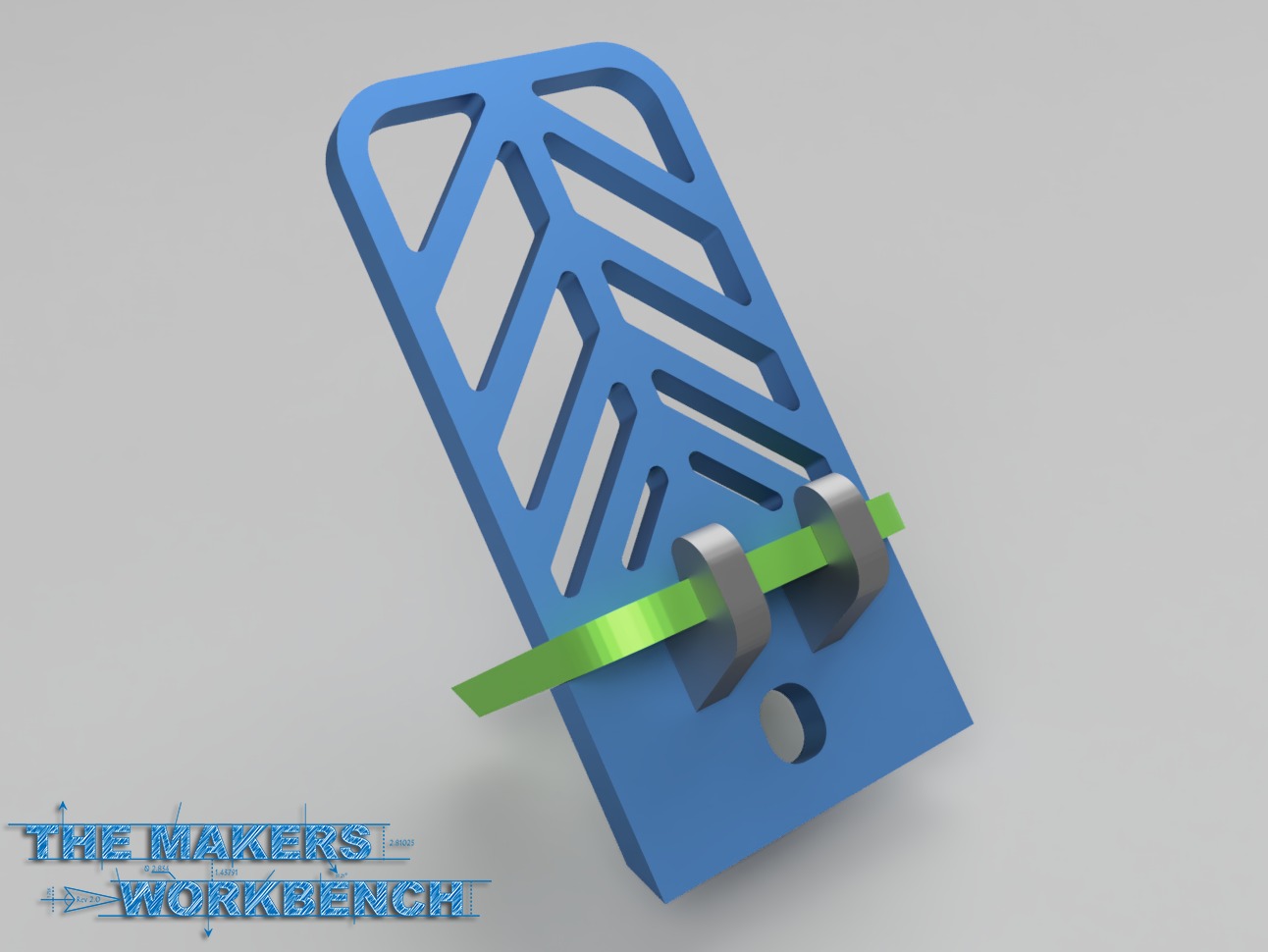 Small Desk Valet With Phone Stand by TheMakersWorkbench | Download free ...